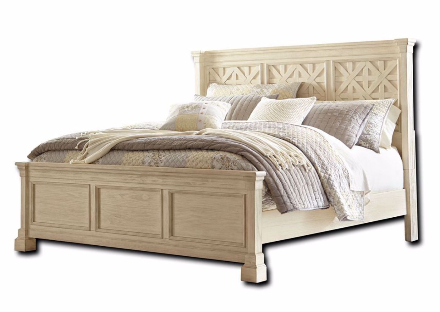 Bolanburg King Bed - White | Home Furniture