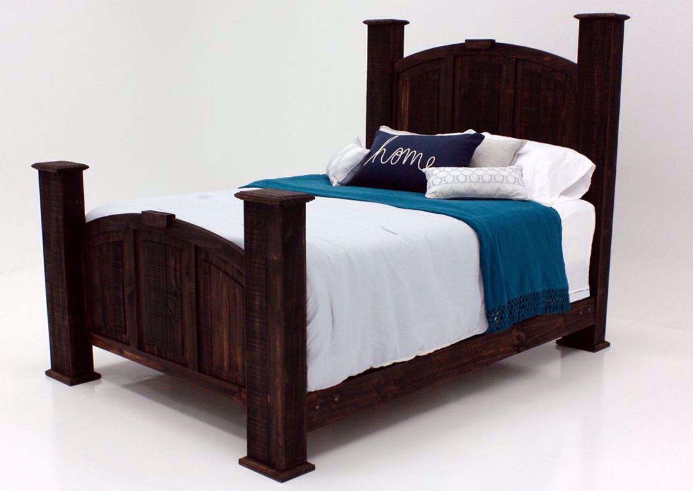 Amarillo Queen Bed - Dark Brown | Home Furniture