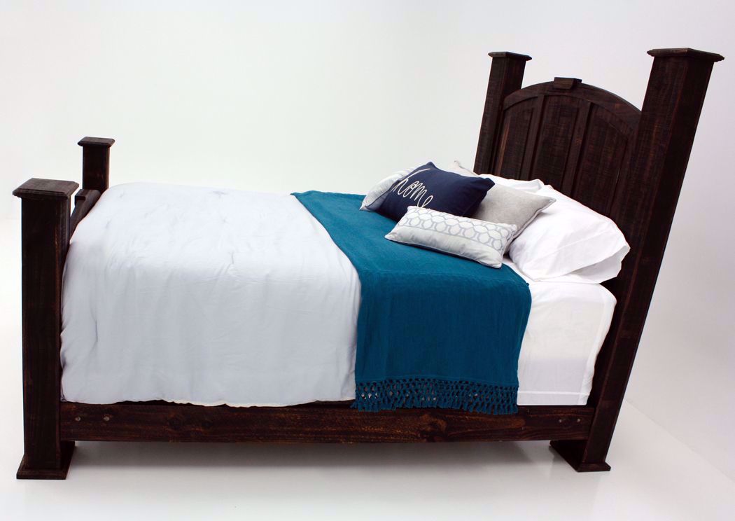 Amarillo Queen Bed - Dark Brown | Home Furniture