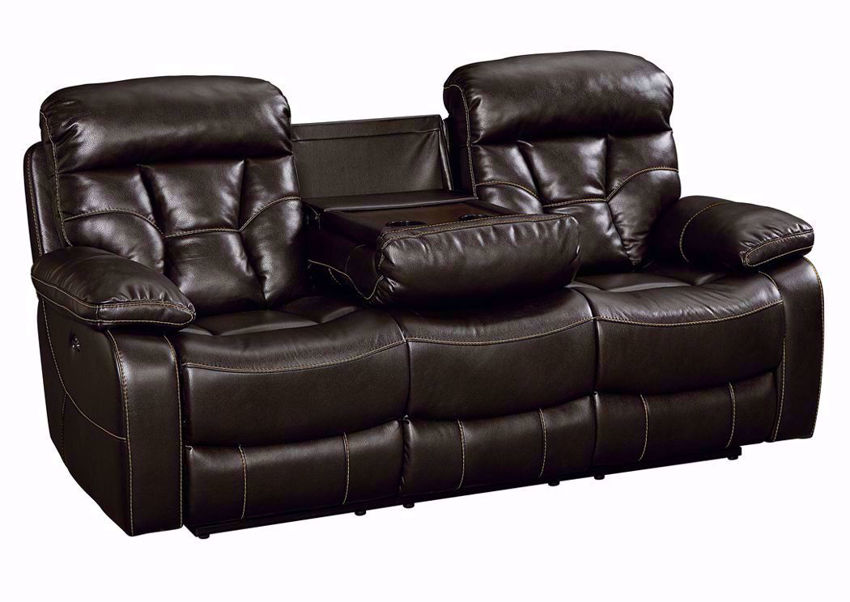 Peoria Reclining Sofa - Java Brown | Home Furniture