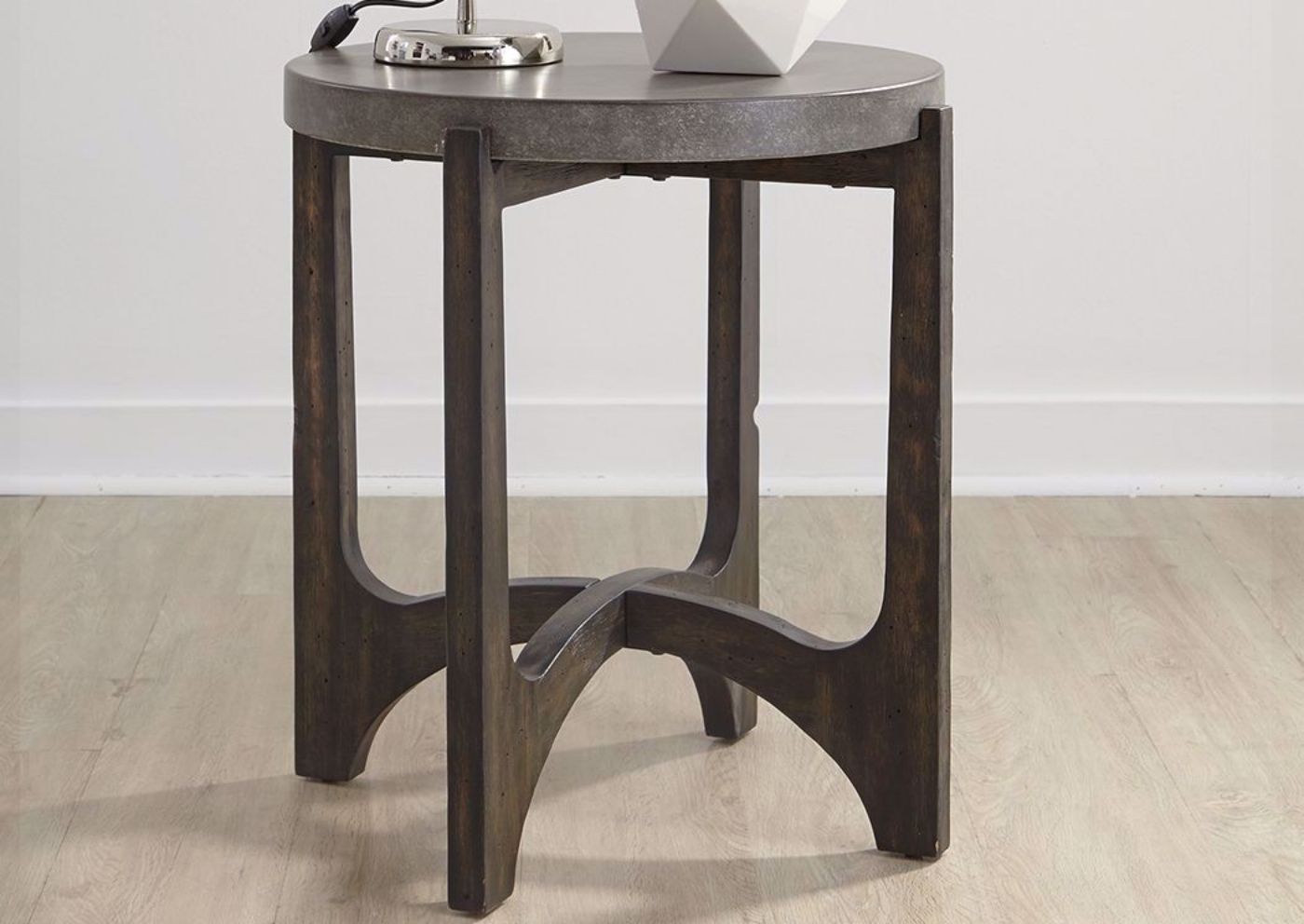 Cascade End Table - Brown | Home Furniture