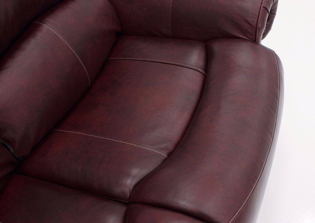Softie POWER Reclining Sofa - Red | Home Furniture