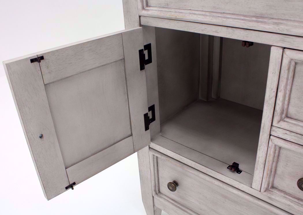 Heartland Chesser with Mirror - White | Home Furniture