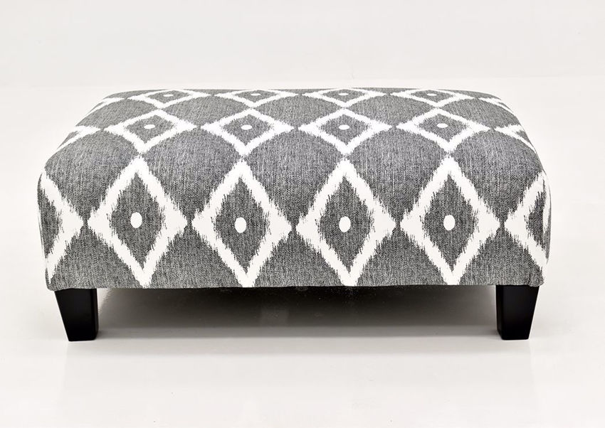 Stonewash Ottoman - Gray | Home Furniture Plus Bedding