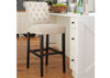 Tripton 30 Inch Upholstered Barstool - Off White | Home Furniture Plus ...