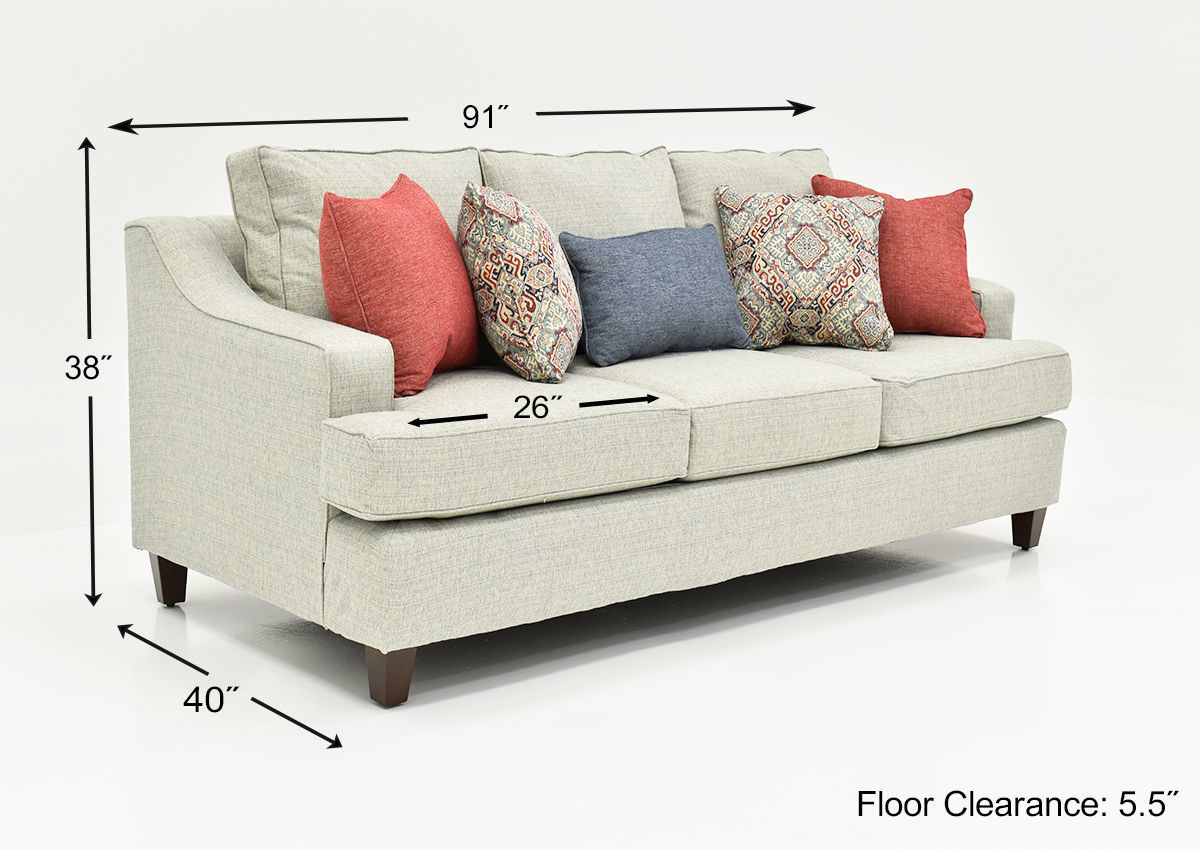 O Conner Sofa - Gray | Home Furniture
