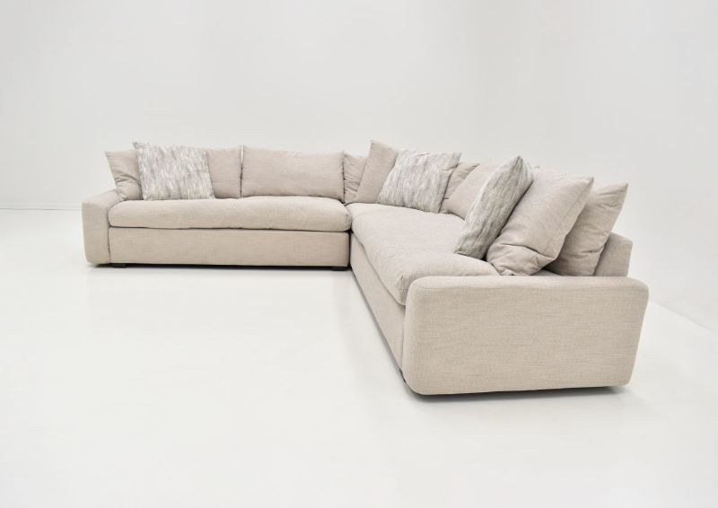 Valley Sectional Sofa - Off White | Home Furniture