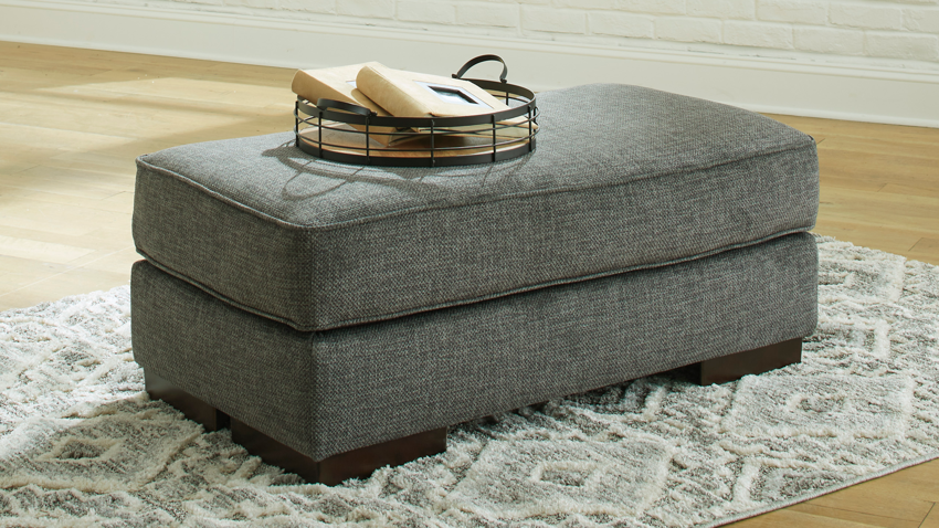 Lessinger Ottoman - Pewter Gray | Home Furniture Plus Bedding and ...
