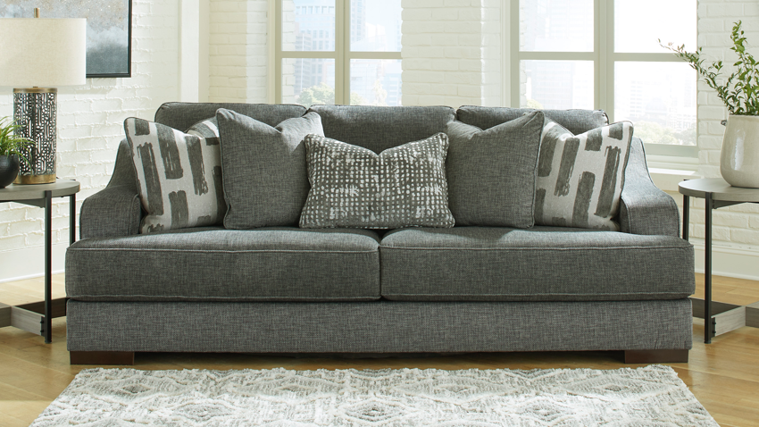 Lessinger Sofa - Pewter Gray | Home Furniture