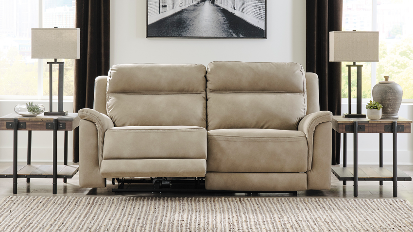 Next-Gen DuraPella Power Reclining Sofa - Tan | Home Furniture