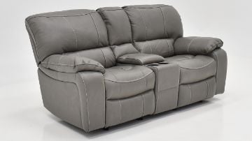 Legend Dual Reclining Sofa - Gray | Home Furniture