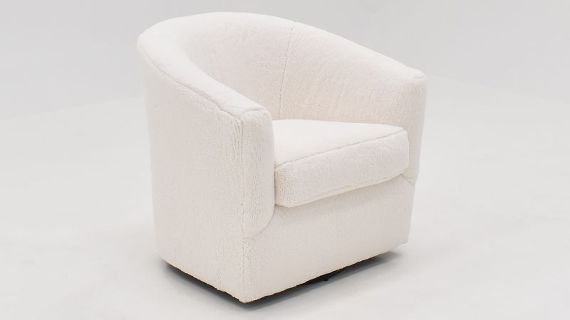 Bo Peep Swivel Chair - Off White | Home Furniture