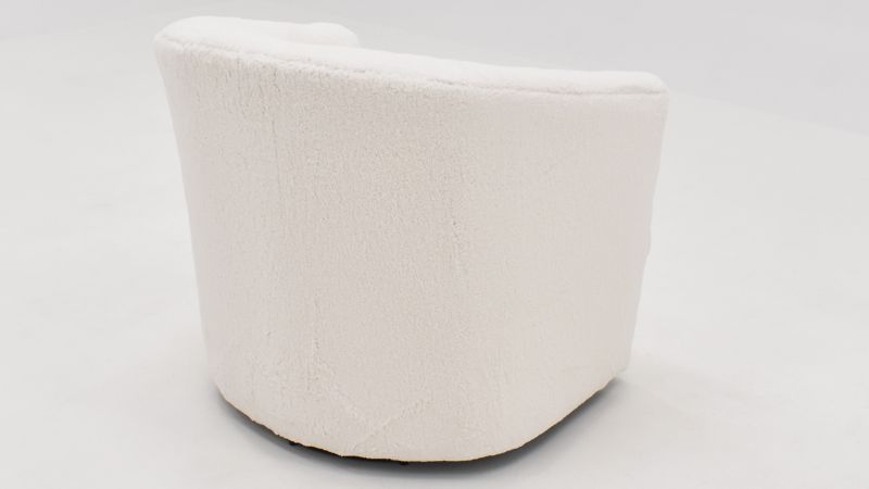 Bo Peep Swivel Chair - Off White | Home Furniture