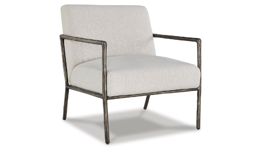Ryandale Accent Chair - Pewter Frame | Home Furniture Plus Bedding and ...