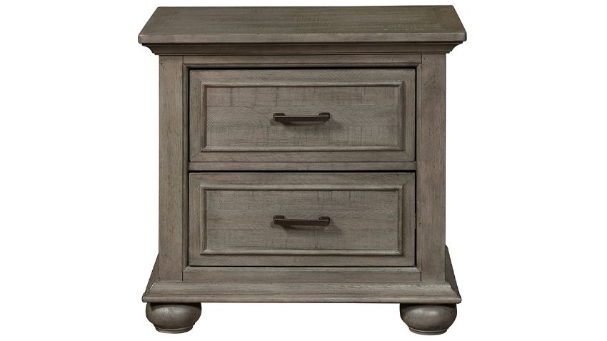 Chatham Park King Storage Bedroom Set - Gray | Home Furniture