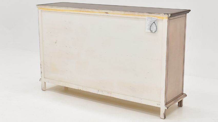 Charlotte 4 Door Console - Tan | Home Furniture