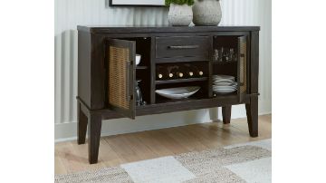 Galliden TV Stand - Black | Home Furniture