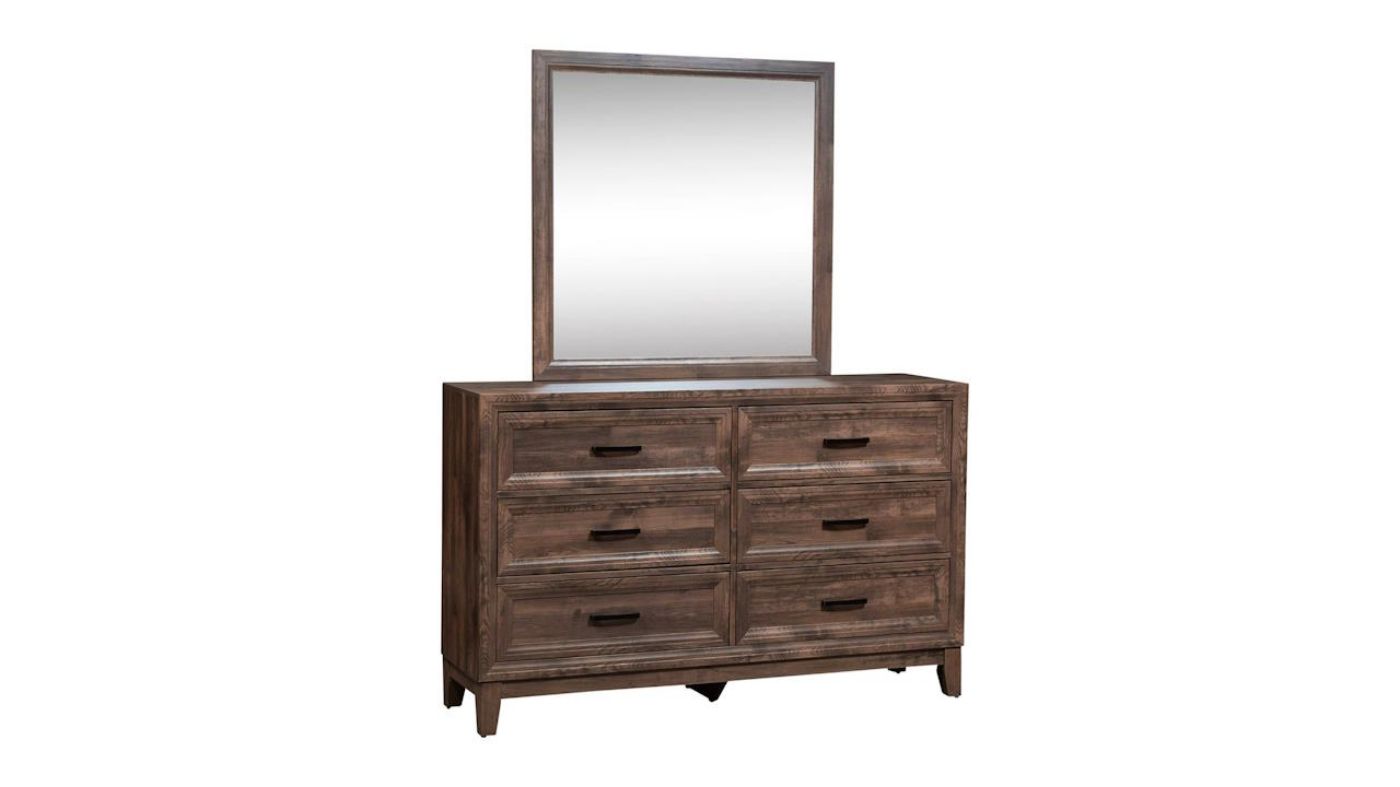 Ridgecrest Dresser w/Mirror | Home Furniture