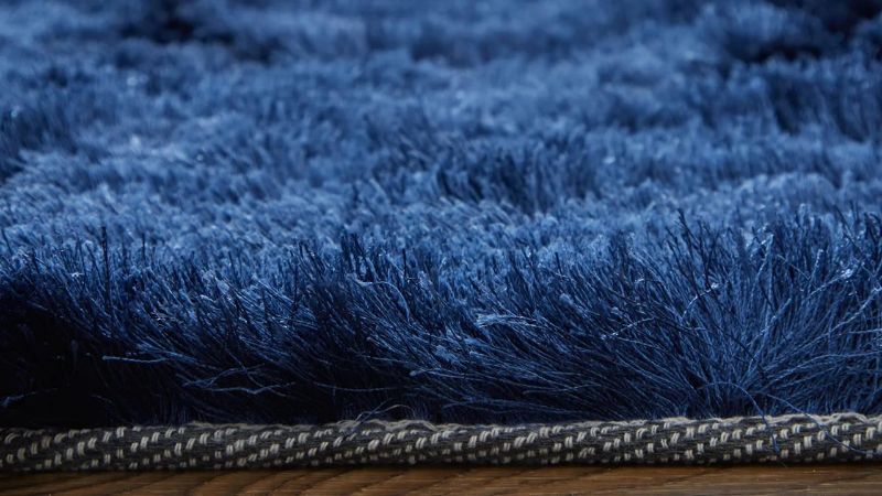 Indochine Large Rug - Dark Blue | Home Furniture