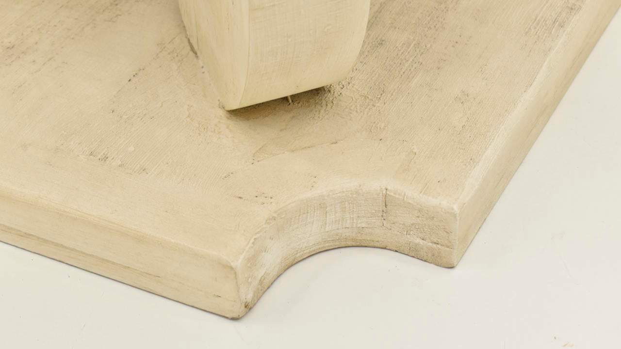 Ella End Table - Dove with Gray Top | Home Furniture