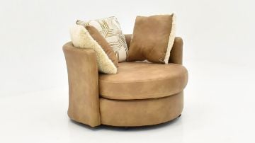 Crow 2-Piece Sectional - Camel | Home Furniture