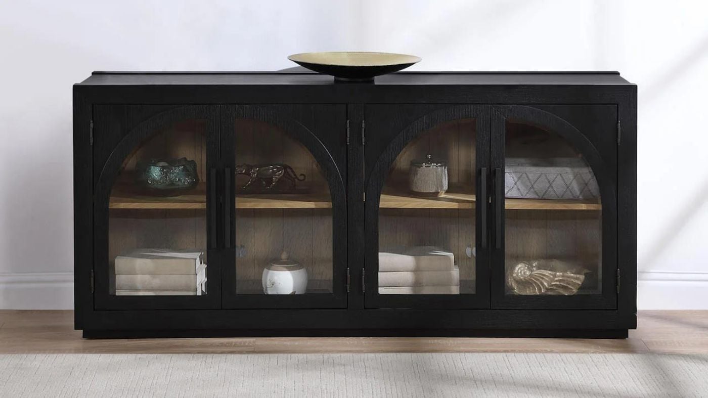 Magnolia Server - Black | Home Furniture
