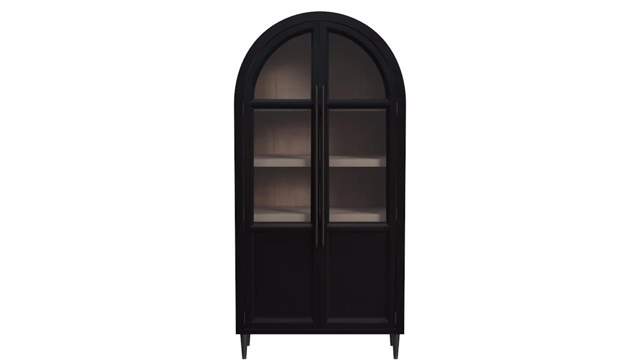 Taurus Bookcase - Black | Home Furniture